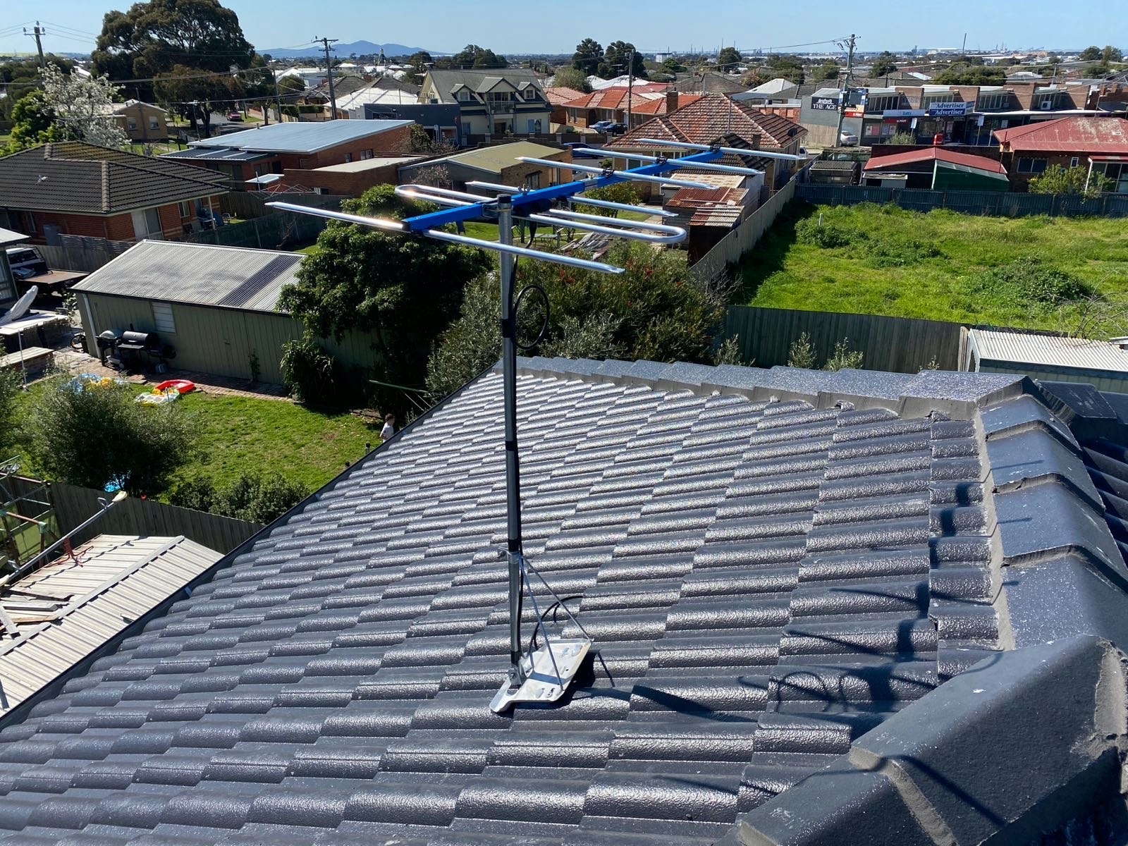 Antenna Installation For A Townhouse | Mr Antenna